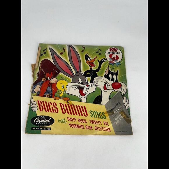 Media | Vintage Bugs Bunny Sings Mel Blanc Warner Bros Capitol Records ...